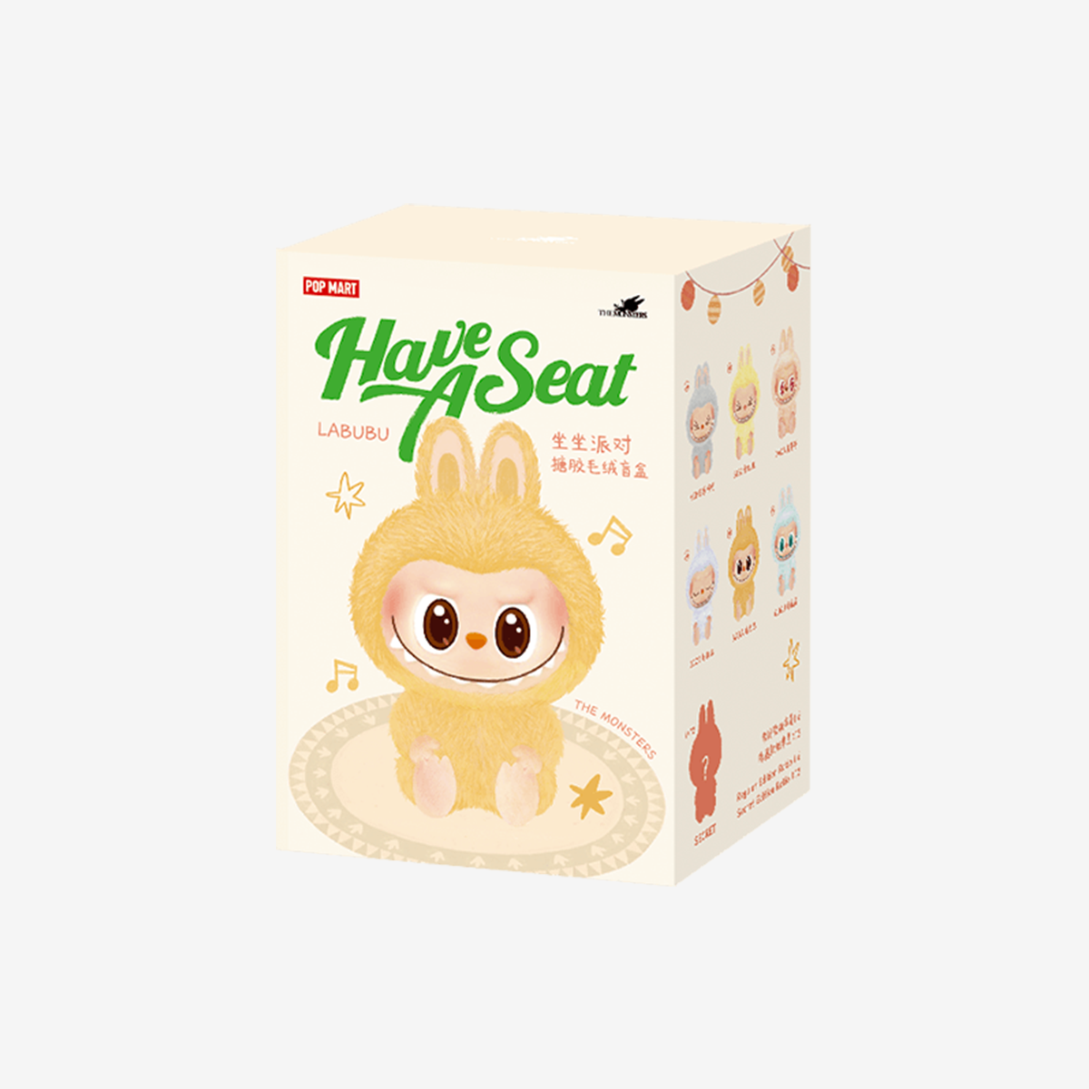 Pop Mart Labubu The Monsters Have a Seat Vinyl Plush Blind Box - Sneak