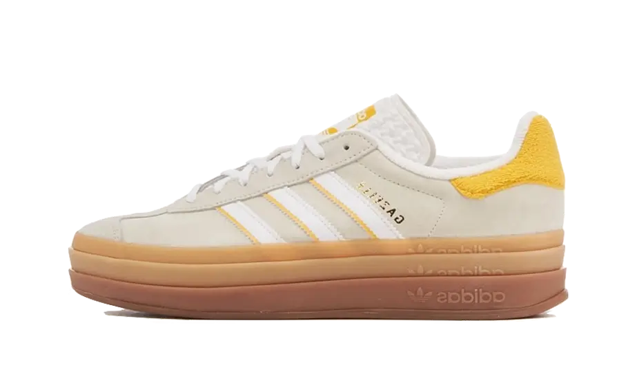 Adidas Gazelle Bold Ivory Bold Gold (IH9929) - Sneak