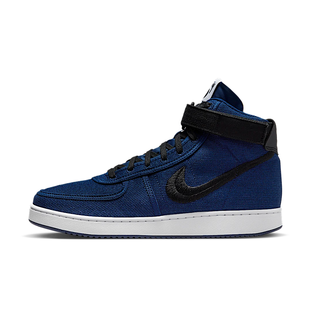 Mens Stussy x Nike Vandal High Deep Royal Blue (DX5425-400) - Sneak